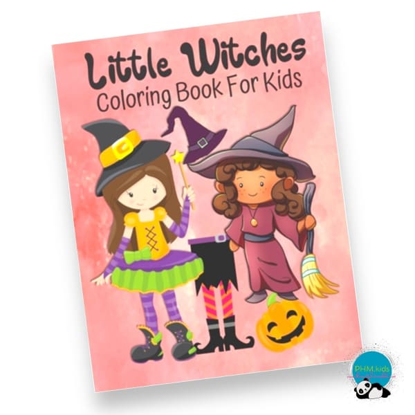 Little Witches Coloring Book 🧙🏼 The Pretty Hot Mess