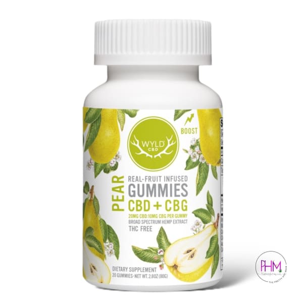 Pear CBG Gummies | WYLD CBD 🤘🏻 The Pretty Hot Mess