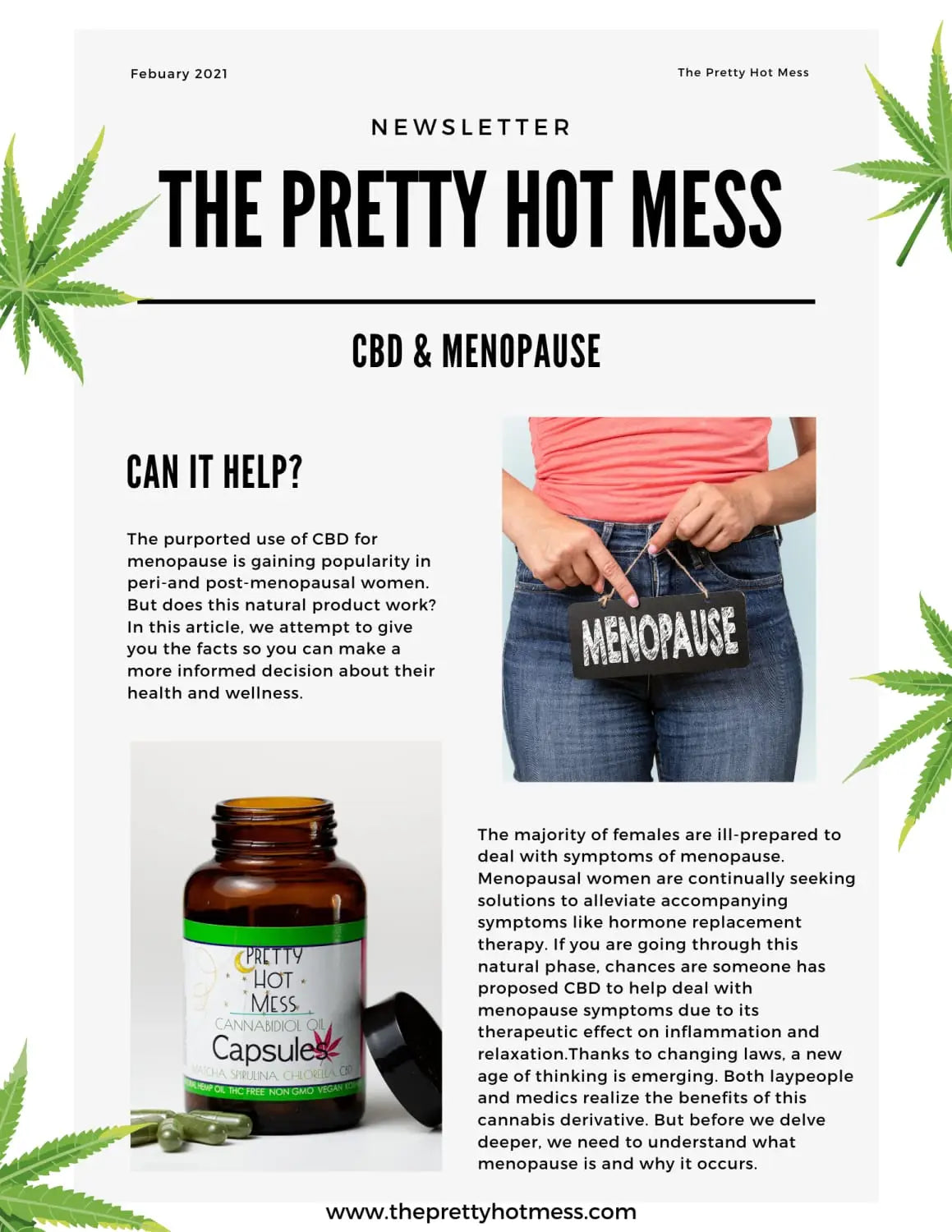 CBD for Menopause? – The Pretty Hot Mess