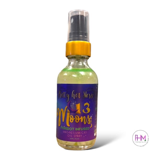 13 Moons Crystal Infused CBD + Magnesium Oil Spray 🌙 – The Pretty Hot Mess