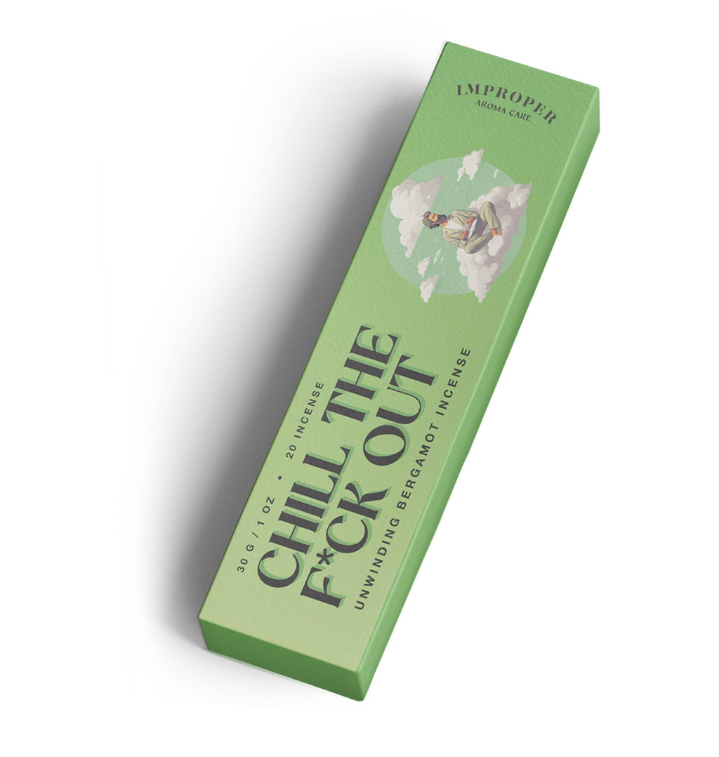 Chill The F*ck Out Incense | Improper Co. 🕯️🌸 – The Pretty Hot Mess