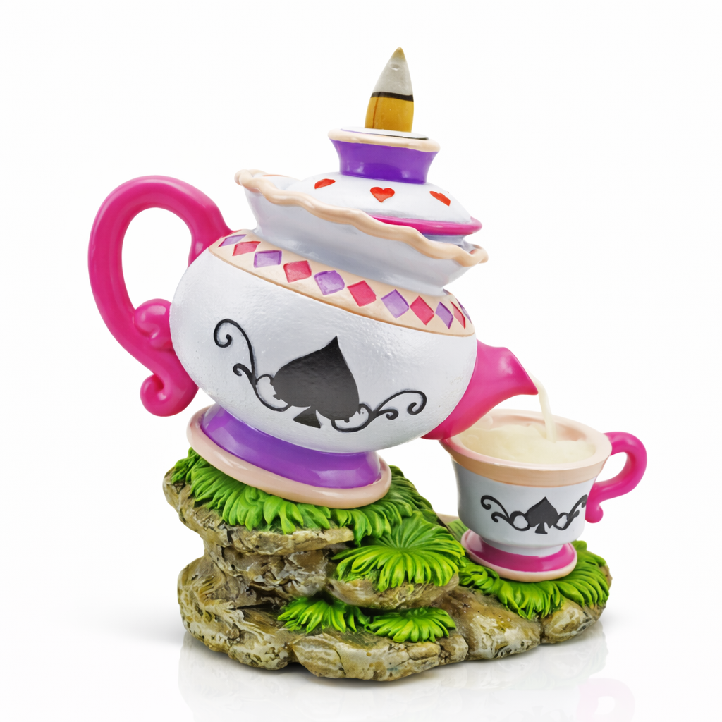Spill the Tea Alice Back Flow Incense Burner 🫖 – The Pretty Hot Mess