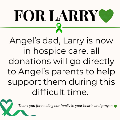 Round Up For Larry (Angel's Dad) 💚 – The Pretty Hot Mess