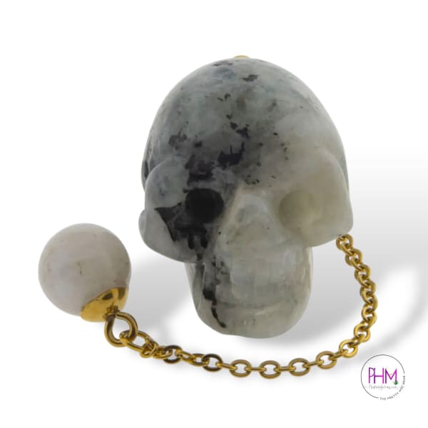 Crystal Wisdom Skull Pendulum Collection 💀 The Pretty Hot – The Pretty ...