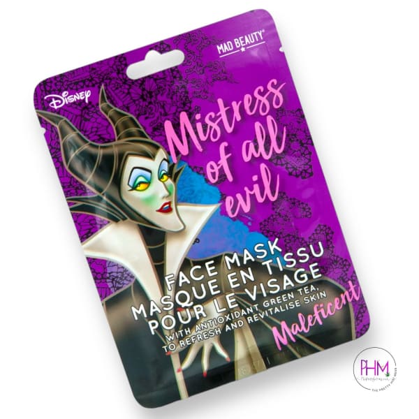 Disney Villains Maleficent Sheet Face Mask The Pretty Hot – The Pretty ...