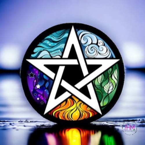 wiccan pentagram elements