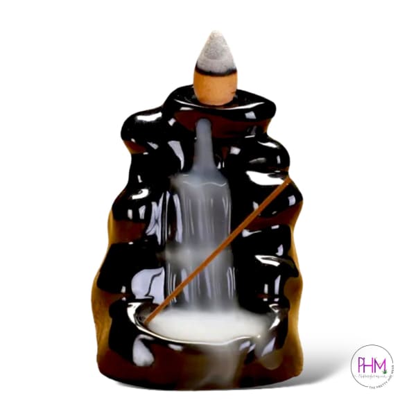 Ivory Cliff Backflow Incense Burner ⭐️ The Pretty Hot Mess