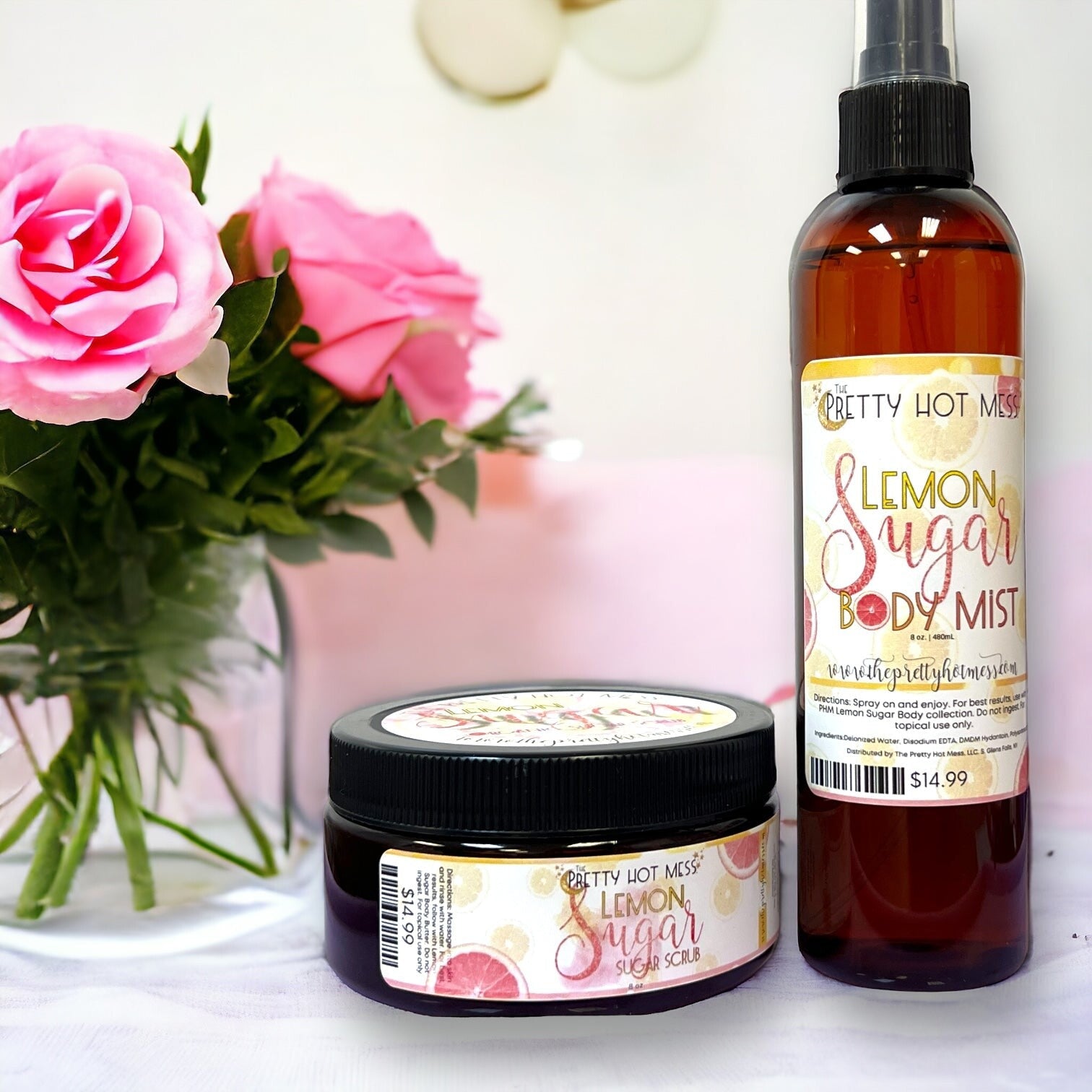 Lemon Sugar Body Spray The Pretty Hot Mess