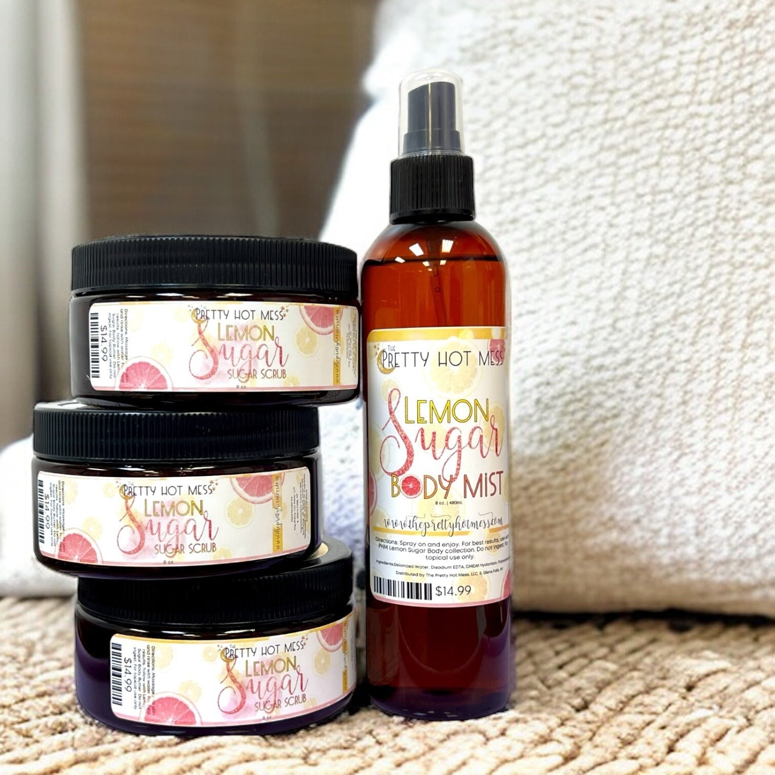 Lemon Sugar Body Spray The Pretty Hot Mess