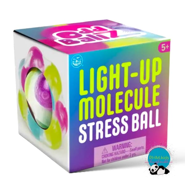 Light Up Molecule Ball | Stress Ball 💙 The Pretty Hot Mess