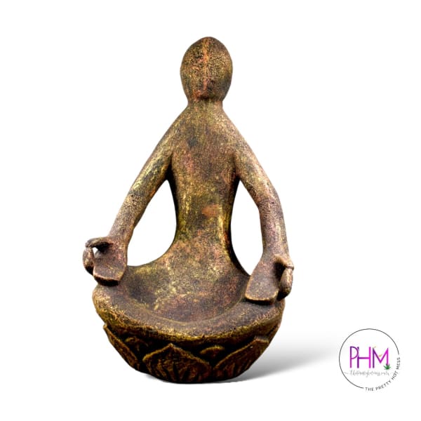 Lotus Serenity Meditating Goddess Statue The Pretty Hot Mess