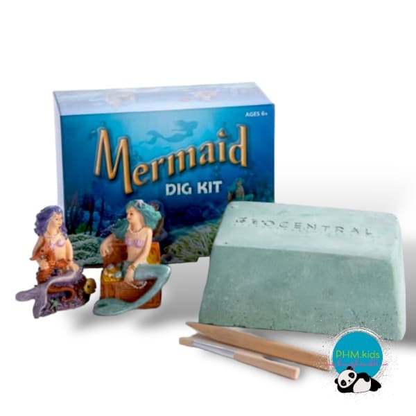 Mermaid Excavation Dig Kit The Pretty Hot Mess