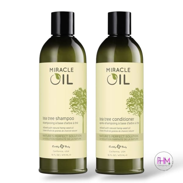 Miracle Oil Tea Tree Shampoo & Conditioner | Earthly Body 🌱 – The ...