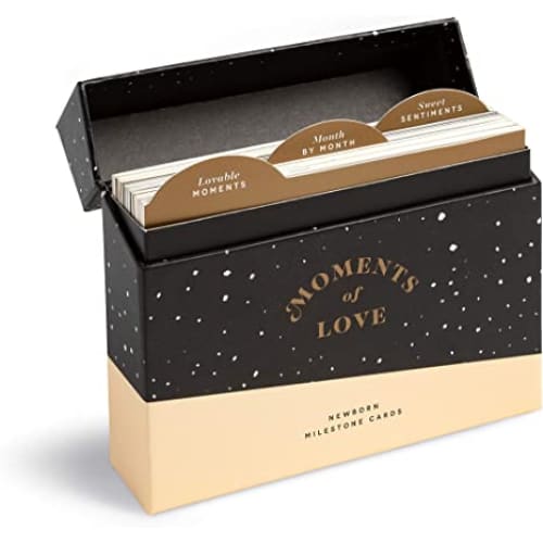 Moments of Love: Newborn Milestone Cards The Pretty Hot Mess