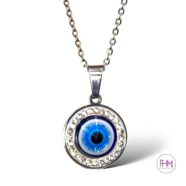 Mystic Evil Eye Protection Talisman Necklace 🧿 The Pretty – The Pretty ...