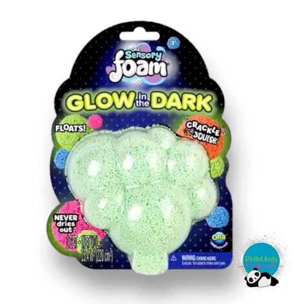 ORB Glow in the Dark Sensory Foam 🌕 The Pretty Hot Mess