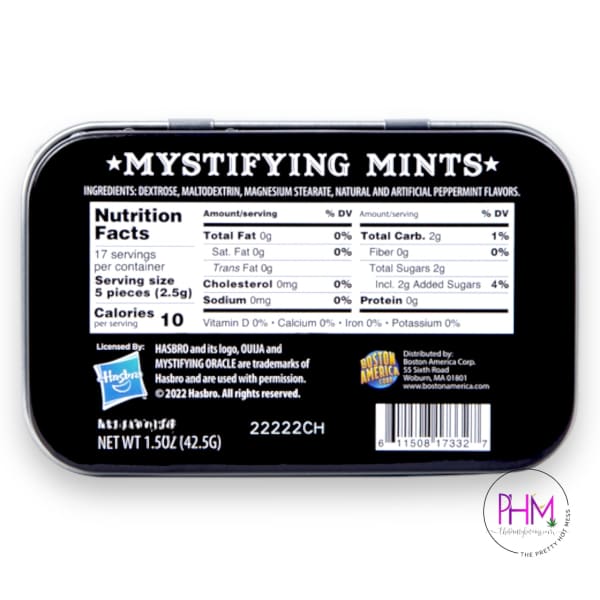 Ouija Mystifying Mints The Pretty Hot Mess