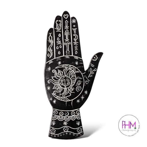 Palmistry Flat Incense Burner The Pretty Hot Mess