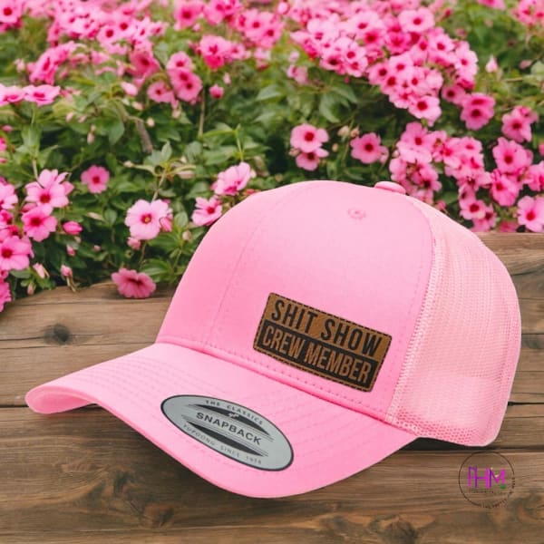 Shit Show Crew Member | Leather Patch Hat 🩷 The Pretty - The Pretty Hot ...