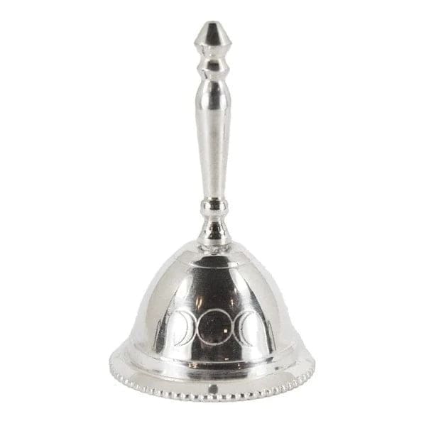 Silver Brass Altar Bell The Pretty Hot Mess
