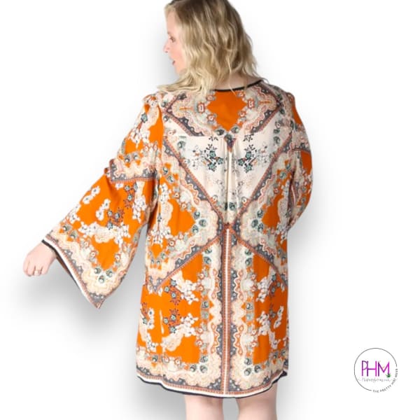 Spice it Up Boho Plus Size Dress 🧡 The Pretty Hot Mess