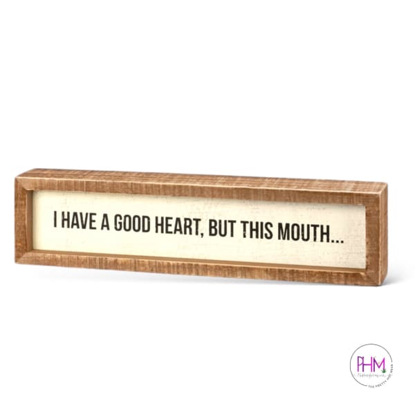 This Mouth Box Sign 🩷 The Pretty Hot Mess