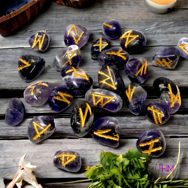 Witches Runes | Natural Crystals 🩷 The Pretty Hot Mess