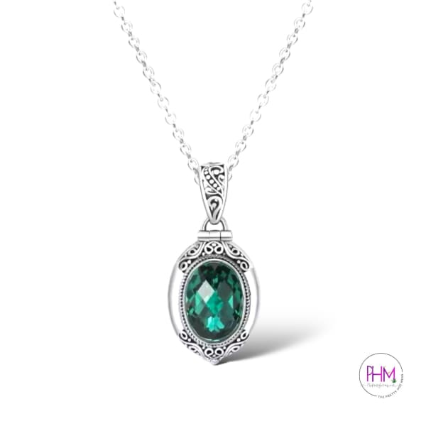 Witch’s Enchanted Mirror Locket Necklace 💚 The Pretty Hot – The Pretty ...