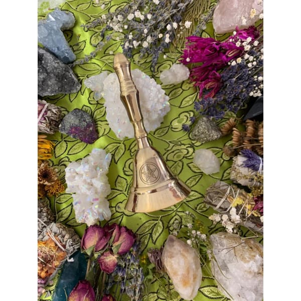 Brass Altar Bell The Pretty Hot Mess