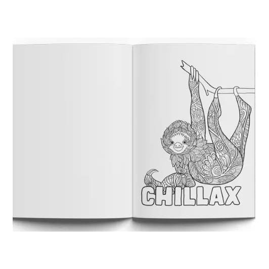 destress coloring book