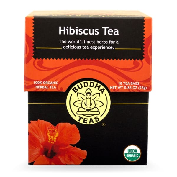 Organic Hibiscus Tea by Buddha Tea The Pretty Hot Mess