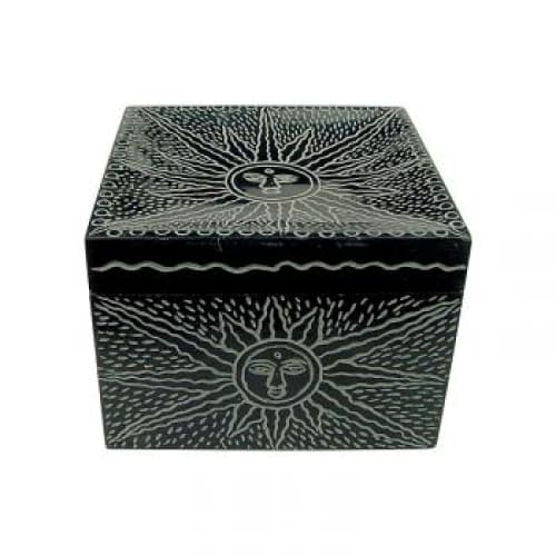 Soapstone Black Sun Box The Pretty Hot Mess